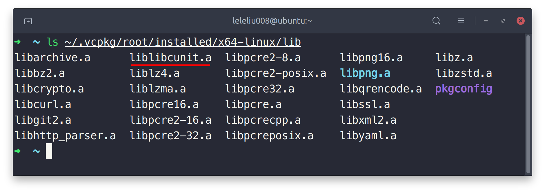 why CUnit package install liblibcunit.a · Issue #26027 · microsoft ...
