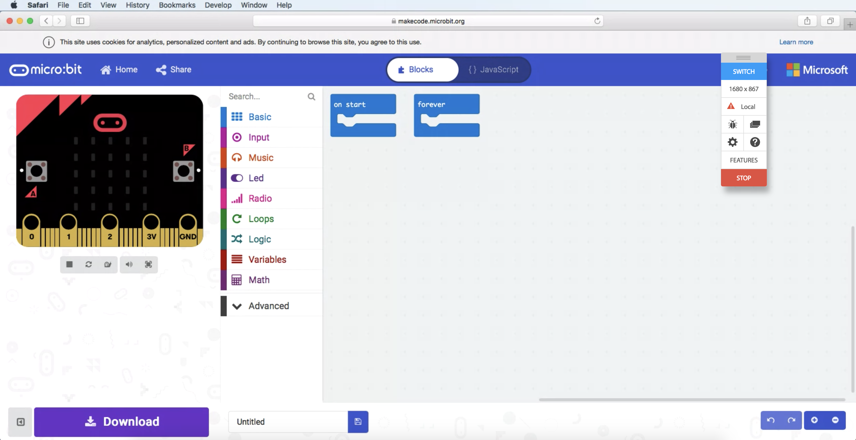 Beta Editor Not Loading In Safari Browser · Issue 1278 · Microsoftpxt Microbit · Github