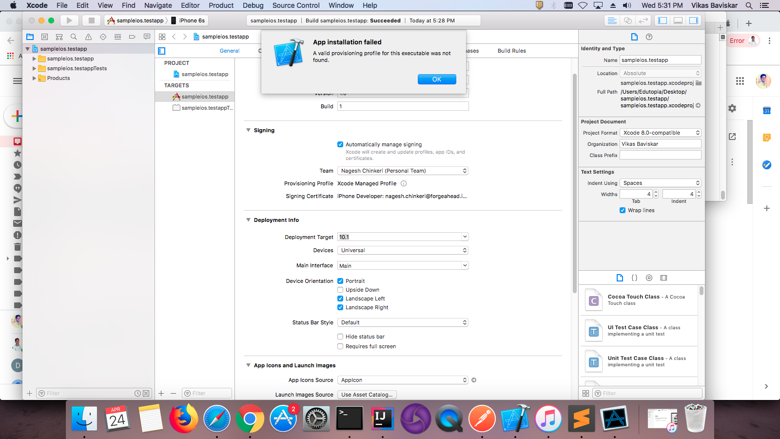 After Run This Command Xcodebuild Project Webdriveragent Xcodeproj Scheme Webdriveragentrunner