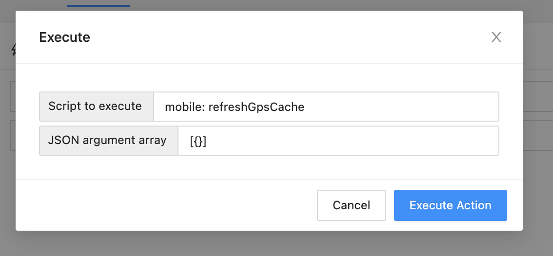 Mobile command 'refreshGpsCache' for UIAutomator2 is failing with a 500 error code (reading ...