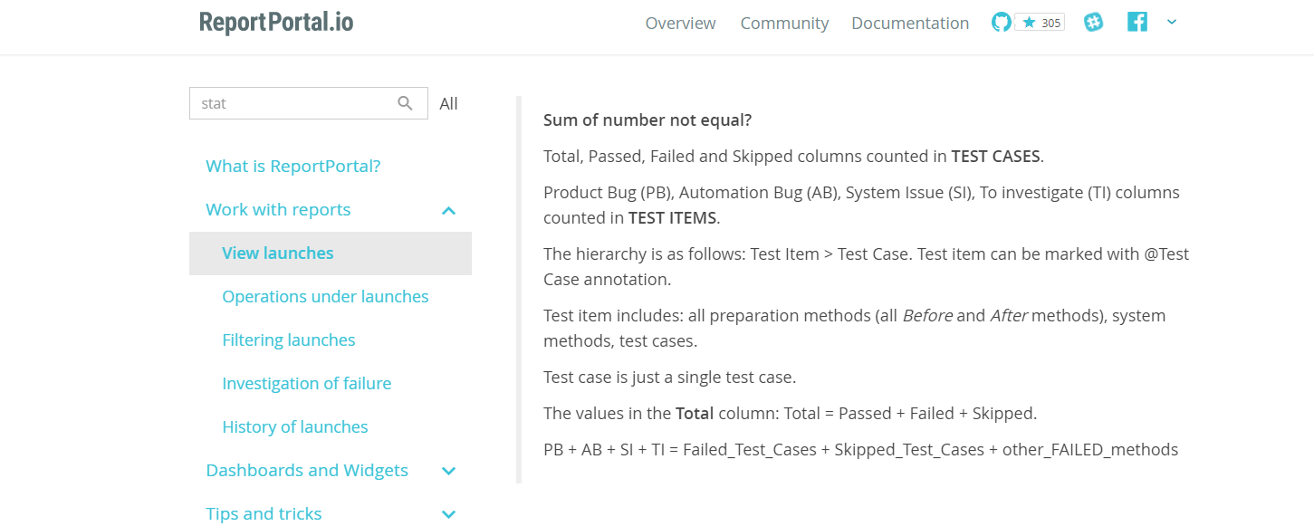Launch statistics counts & Analysis counts does not match · Issue #311 · reportportal ...