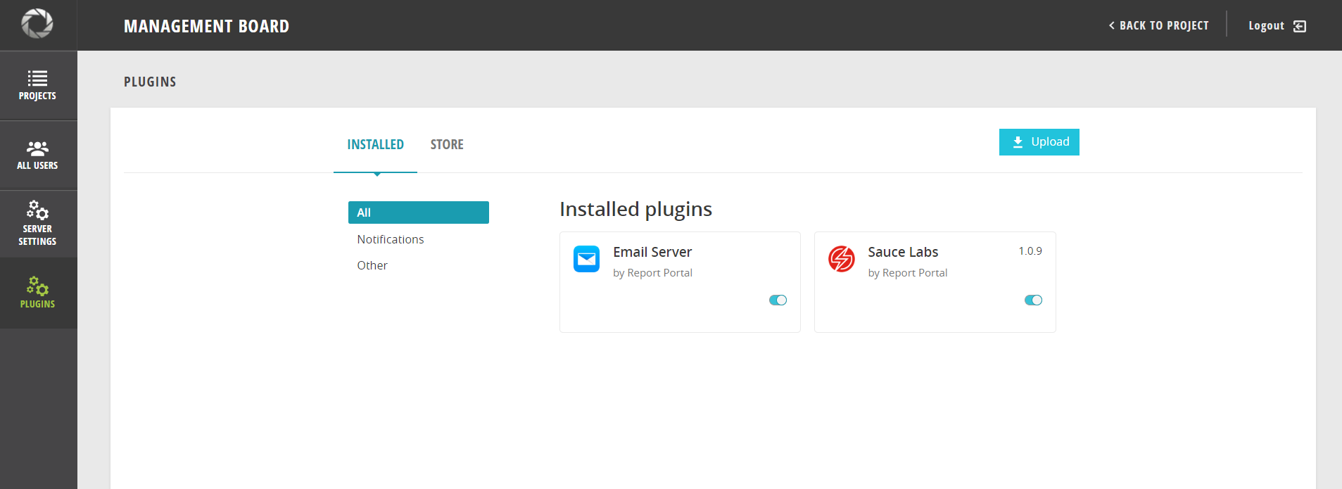 Plugin system. Upload plugin/ Configure plugin/ Update plugin/ Uninstal plugin · Issue #680 ...