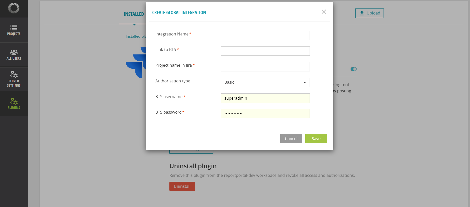 Plugin system. Upload plugin/ Configure plugin/ Update plugin/ Uninstal plugin · Issue #680 ...