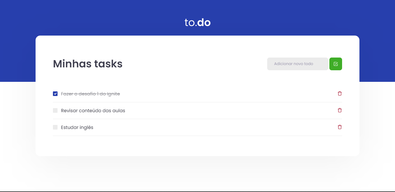 GitHub - ericlys/Desafio-01-ignite-reactjs-conceitos-do-react GitHub - ericlys/Desafio-01-ignite-reactjs-conceitos-do-react