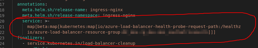[BUG] New azure-load-balancer-health-probe-request-path not working with rewrite-target · Issue ...