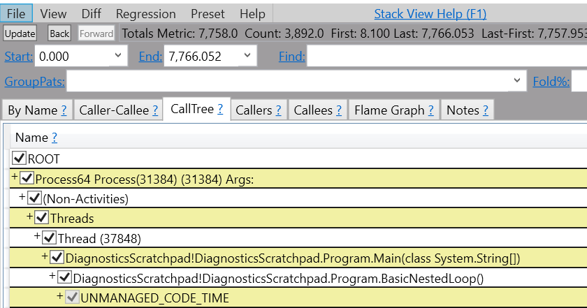 dotnet-trace fails to show top of stack method · Issue #671 · dotnet ...