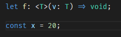 Typescript wrong syntax highlighting with some generic function declarations · Issue #710 ...