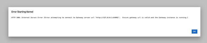Propagate Enterprise Gateway Error Messages to Frontend Users · Issue #1231 · jupyter-server ...