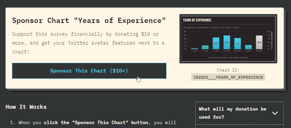 Chart Sponsoring Feature · Issue #69 · Devographics/Monorepo · GitHub