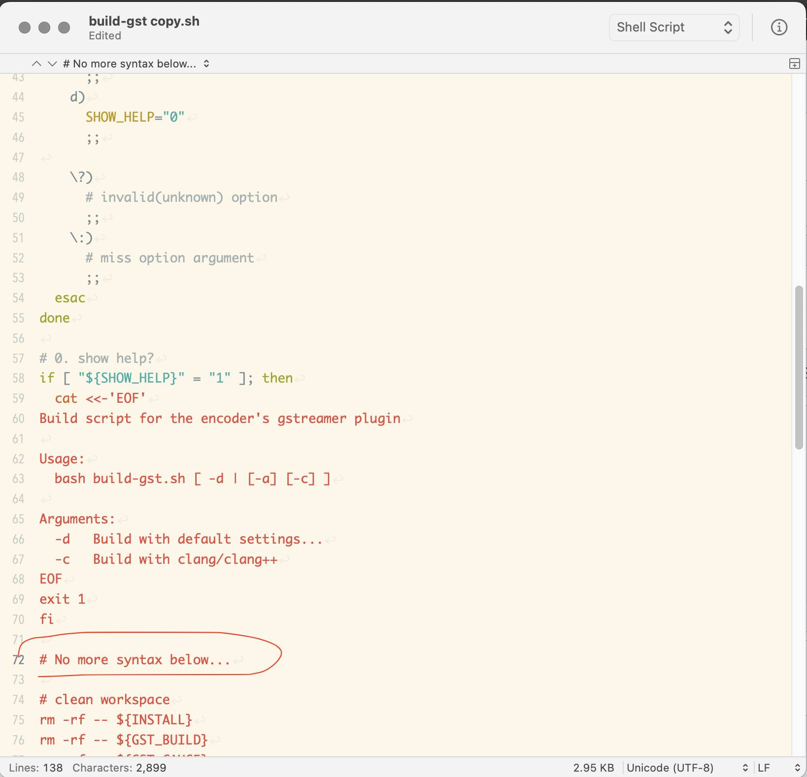Error Bash Shell Script Syntax Issue 1287 Coteditor CotEditor Error Bash Shell Script Syntax Issue 1287 Coteditor CotEditor