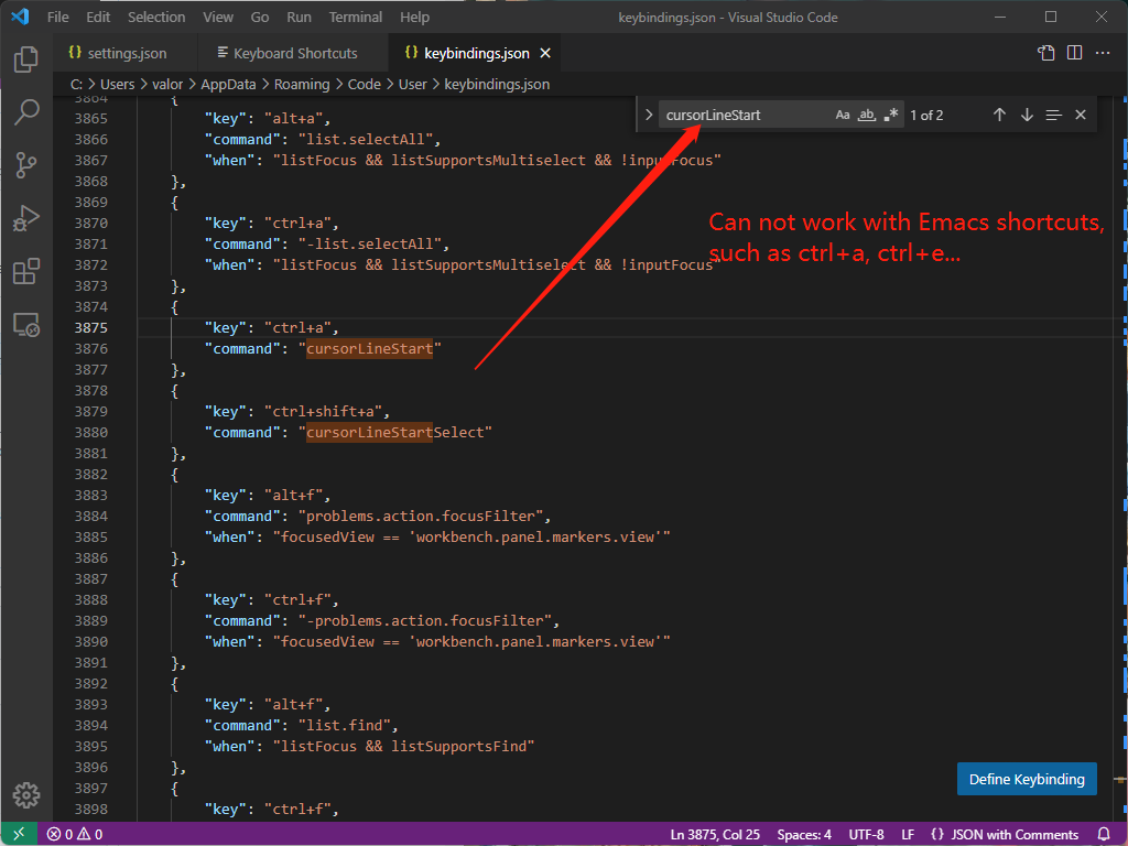 Provide a setting to disable the selection mode while holding down the ALT key · Issue #170555 ...