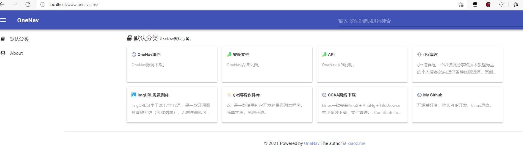 disclosure of information about sqlite · Issue #25 · helloxz/onenav · GitHub
