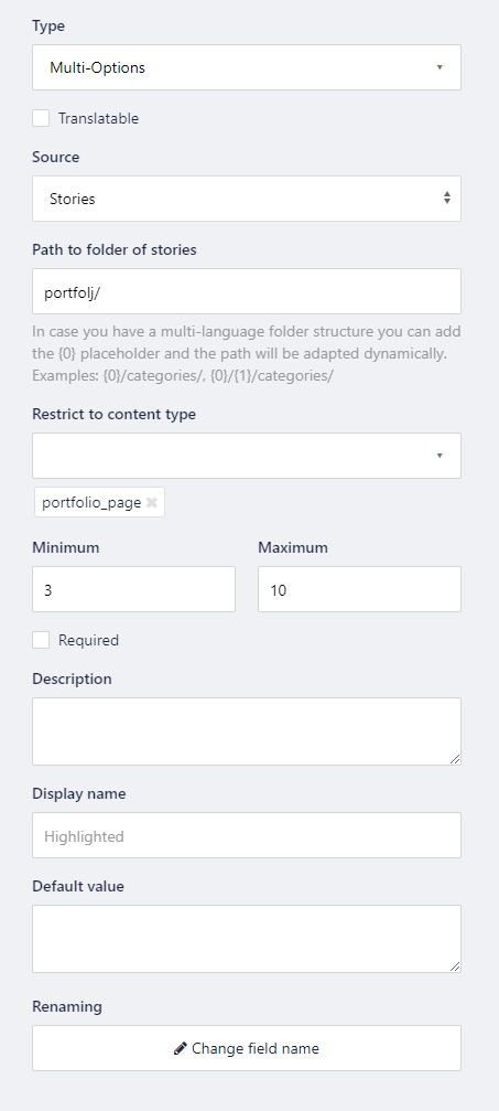 Not possible to save if multi-option is NOT required with a minimum value defined. · Issue #858 ...