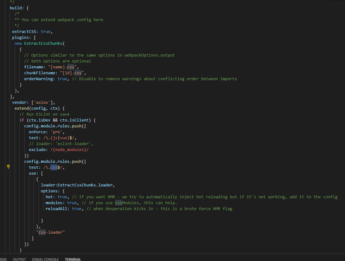 Do you support nuxt. js? How do I configure it? · Issue #152 · faceyspacey/extract-css-chunks ...