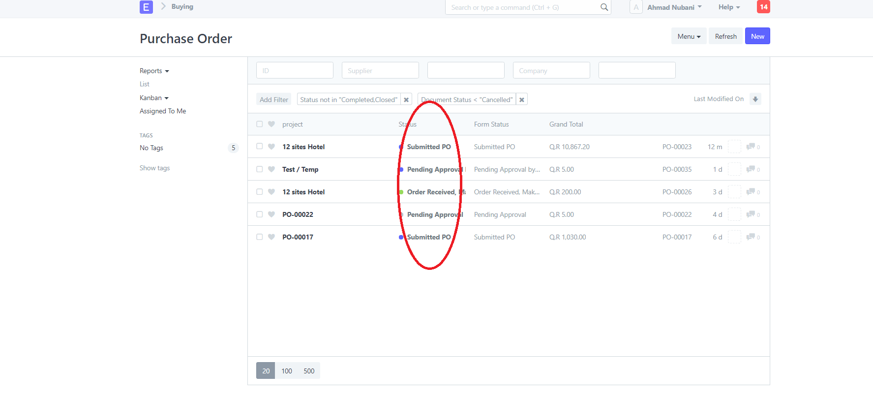 workflow status will not override status in list view with the new update · Issue #10362 ...