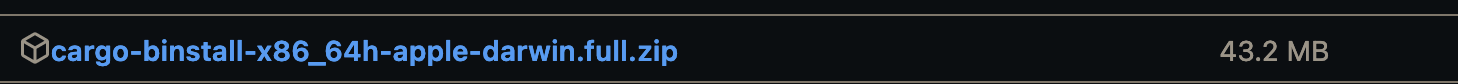 `x86_64h-apple-darwin` failed to execute on my M1 · Issue #1277 · cargo-bins/cargo-binstall · GitHub
