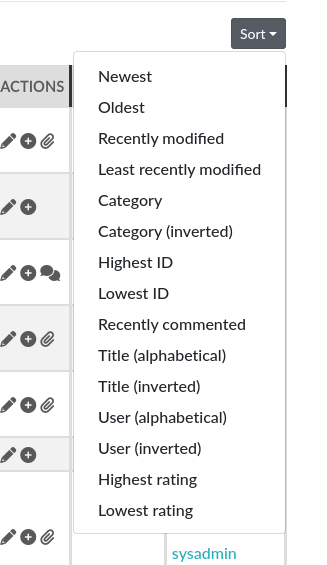 Sortable Tables In Experiments Items Body · Issue 3761 · Elabftw Elabftw · Github