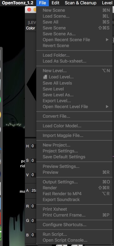 Menus go greyed out · Issue #2265 · opentoonz/opentoonz · GitHub