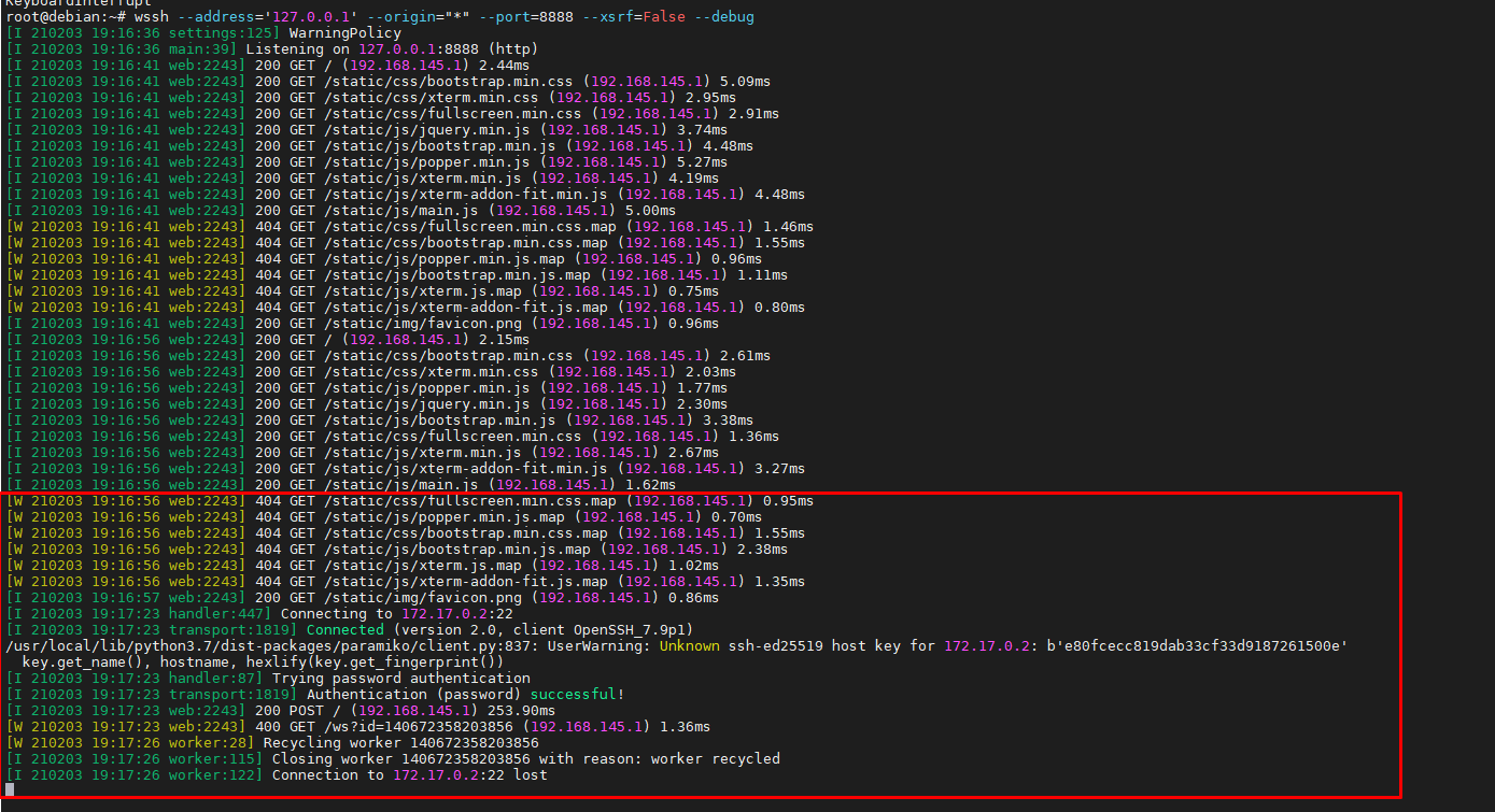 Cross Origin Problem · Issue #206 · huashengdun/webssh · GitHub