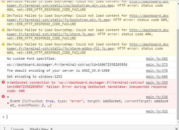 Cross Origin Problem · Issue #206 · huashengdun/webssh · GitHub