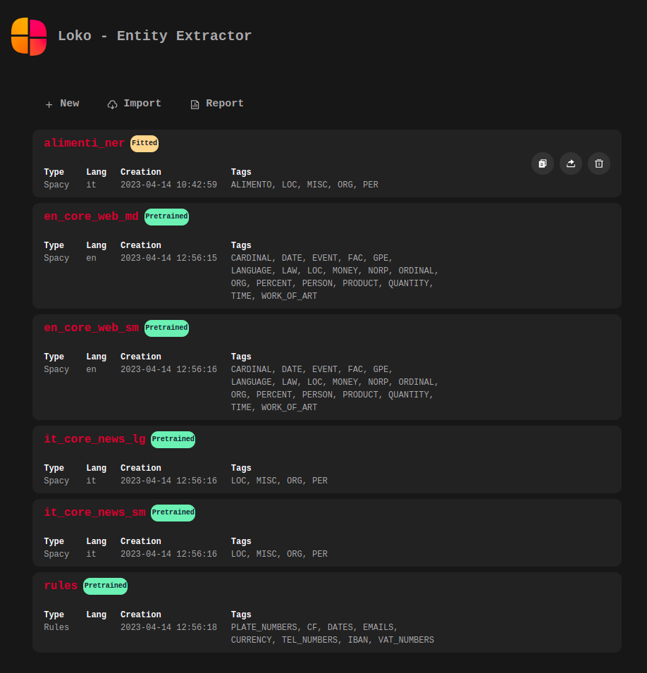 Github Loko Ailoko Entity Extractor Named Entity Recognition With Loko
