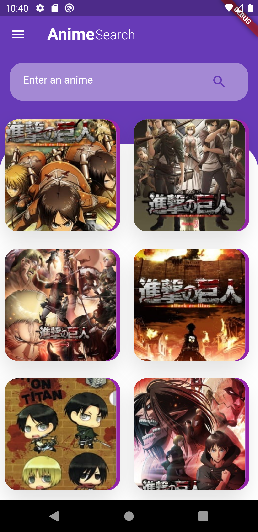 GitHub - RafaelAndrade0/Flutter-Anime-Search: Aplicativo em Flutter ...
