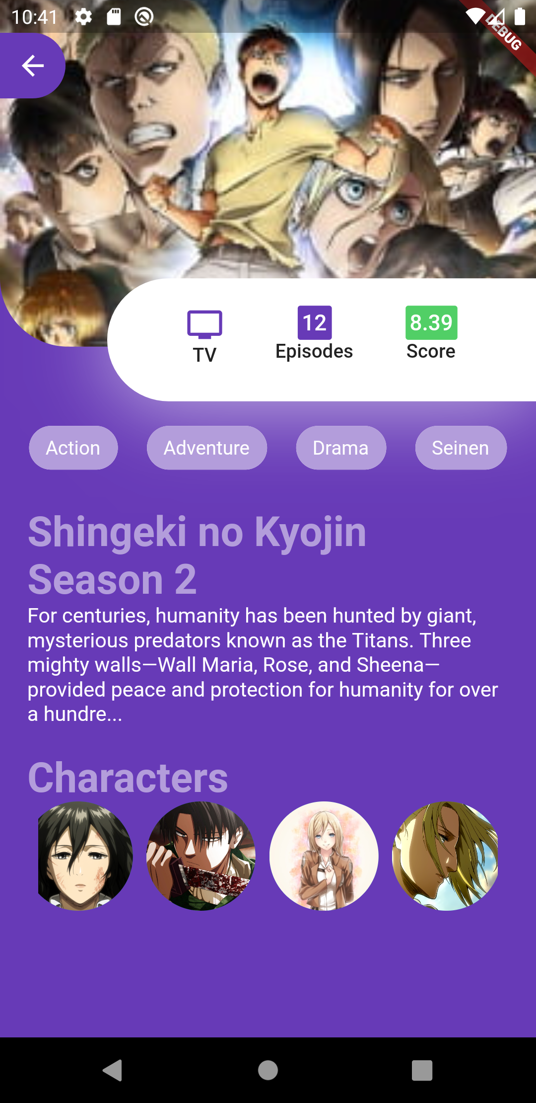 GitHub - RafaelAndrade0/Flutter-Anime-Search: Aplicativo em Flutter ...
