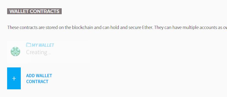 Creating A Wallet Contract wil NOT complete · Issue #2729 · ethereum/mist · GitHub