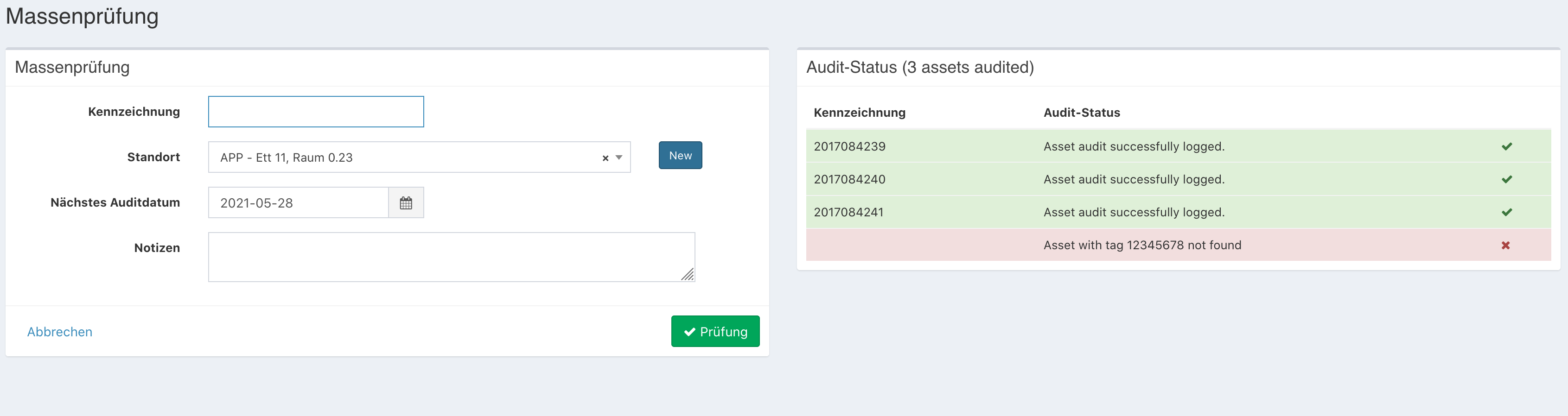 Feature Request: Audit Location Check during Audit · Issue #8095 · grokability/snipe-it · GitHub