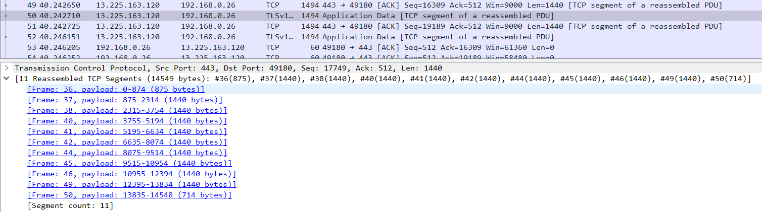 parse reassembled tcp payload · Issue #533 · seladb/PcapPlusPlus · GitHub