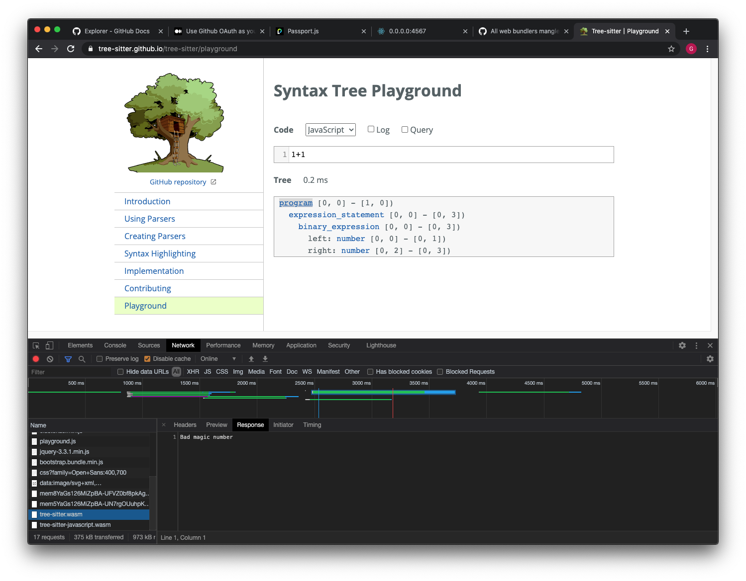 All web bundlers mangle `tree-sitter.wasm` · Issue #927 · tree-sitter/tree-sitter · GitHub
