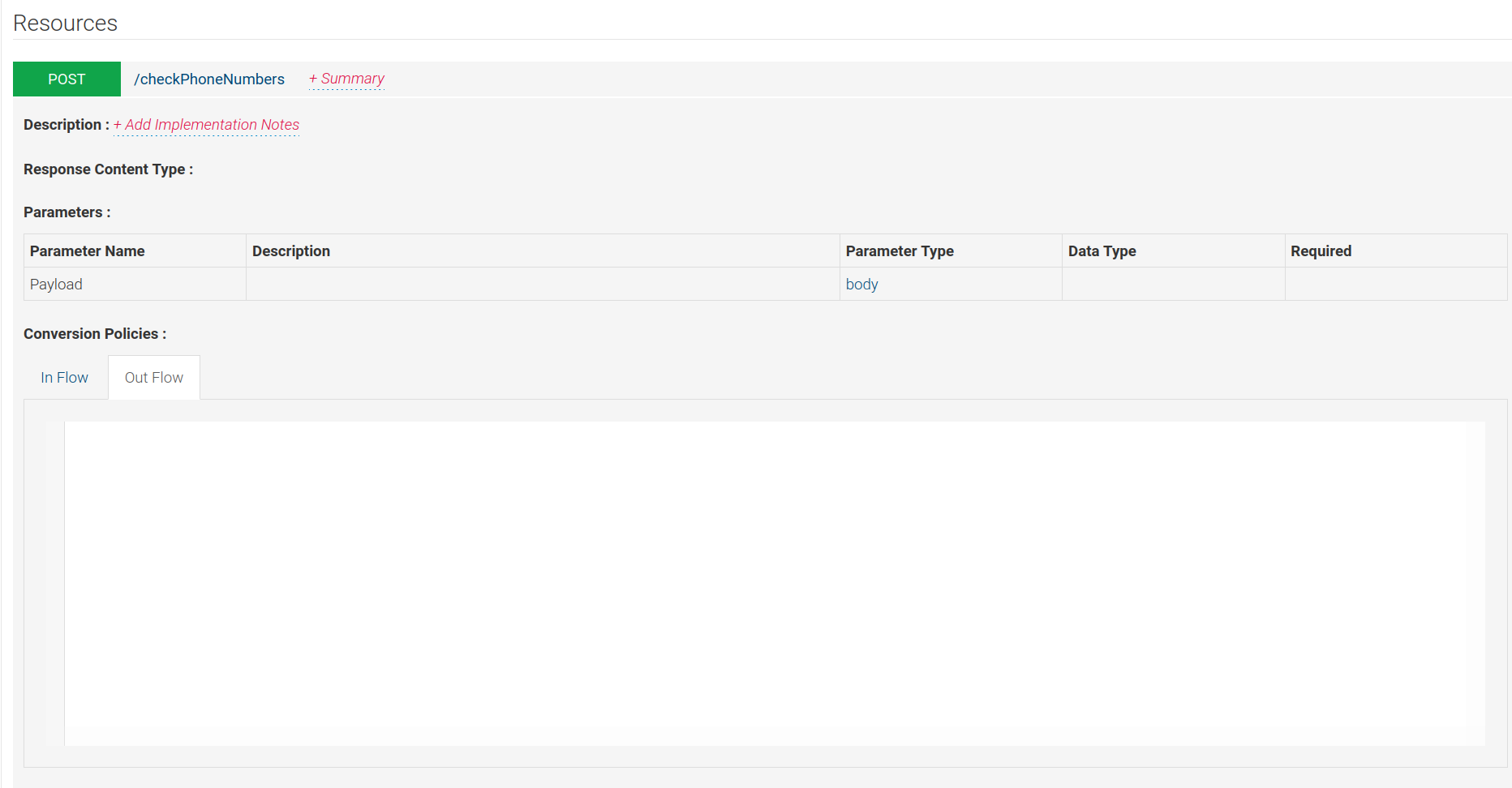 [API-M 2.5.0] UI Glitch in "Out Flow" tab of "SOAP to REST Mapping" section when Generating REST ...
