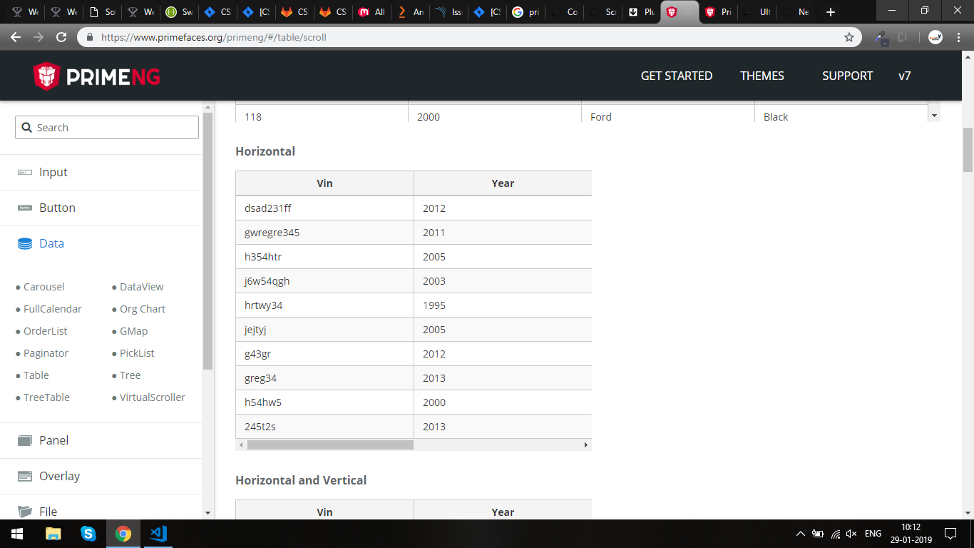 P Table Horizontal Scroll Issue In Mac Os · Issue 7185 · Primefacesprimeng · Github
