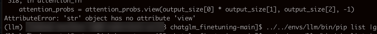 infer.py为什么会出现如下错误? · Issue #43 · ssbuild/chatglm_finetuning · GitHub
