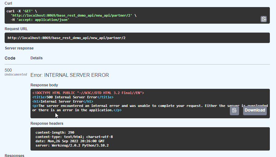 Demo app does not work properly · Issue #290 · OCA/rest-framework · GitHub