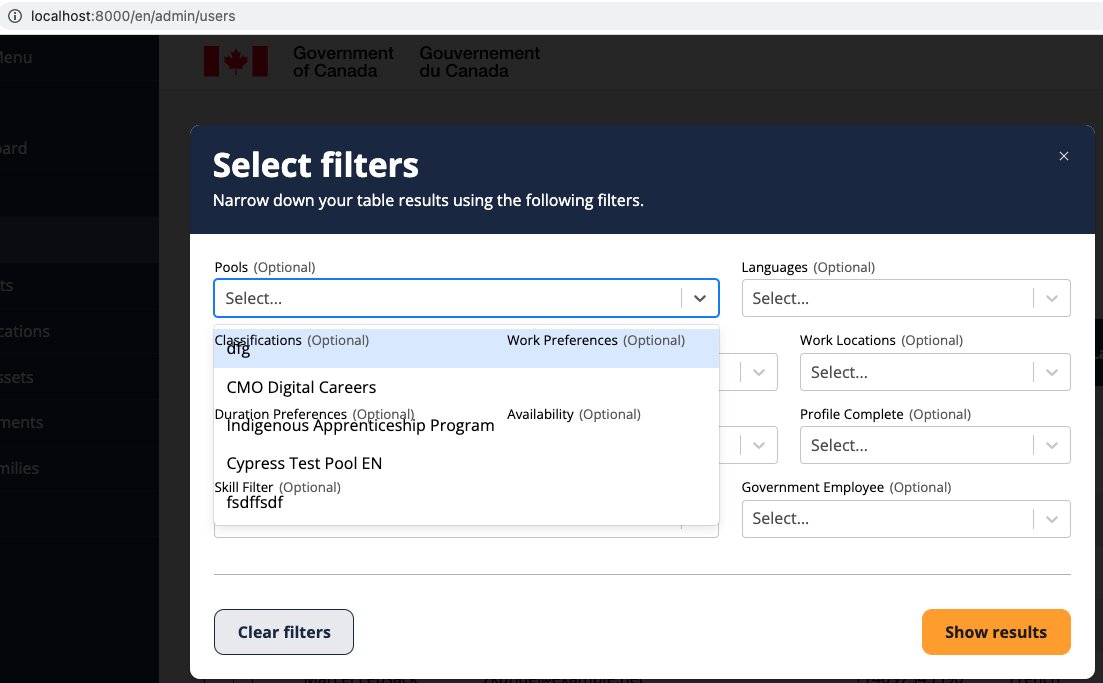 `SelectFieldV2` component not displaying options correctly · Issue #4400 · GCTC-NTGC/gc-digital ...