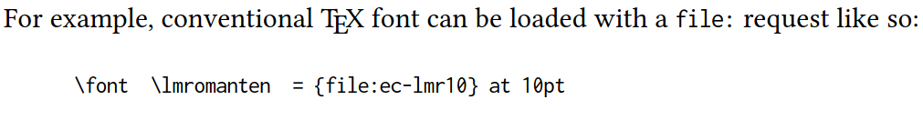 [Question] Font Type 1 and `\setsansfont` · Issue #489 · latex3/fontspec · GitHub