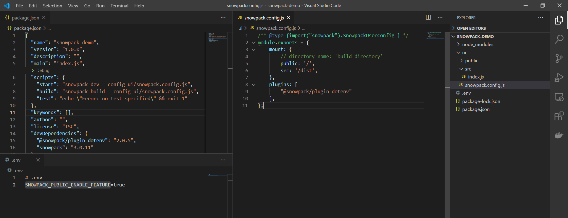 Does the dotenv plugin support options for specifying a path to .env ...