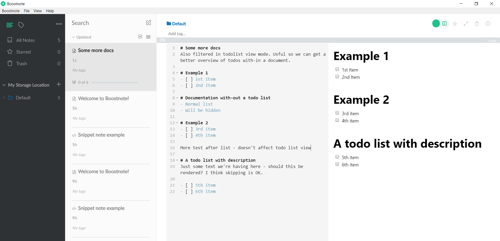 Todo list view mode · Issue #2985 · BoostIO/BoostNote-Legacy · GitHub