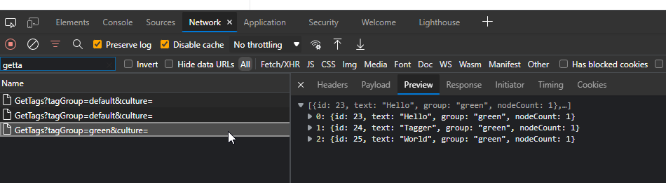 Tags datatype - javascript error when including a space char in the 'tag group' name · Issue ...