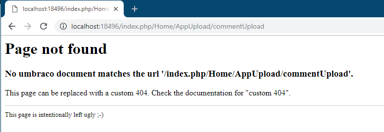 There is no current PublishedContentRequest, it must be initialized ...