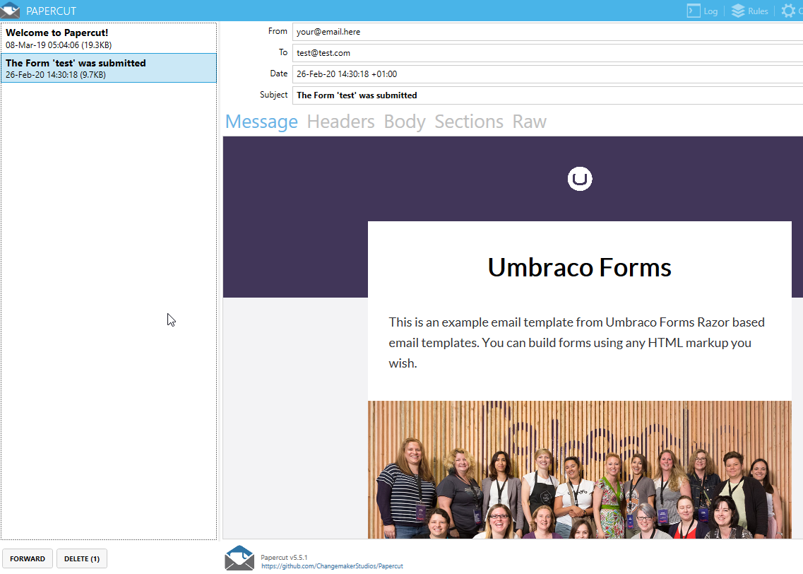 Duplicate Emails Sent Out On Form Submission · Issue 291 · Umbraco 5124