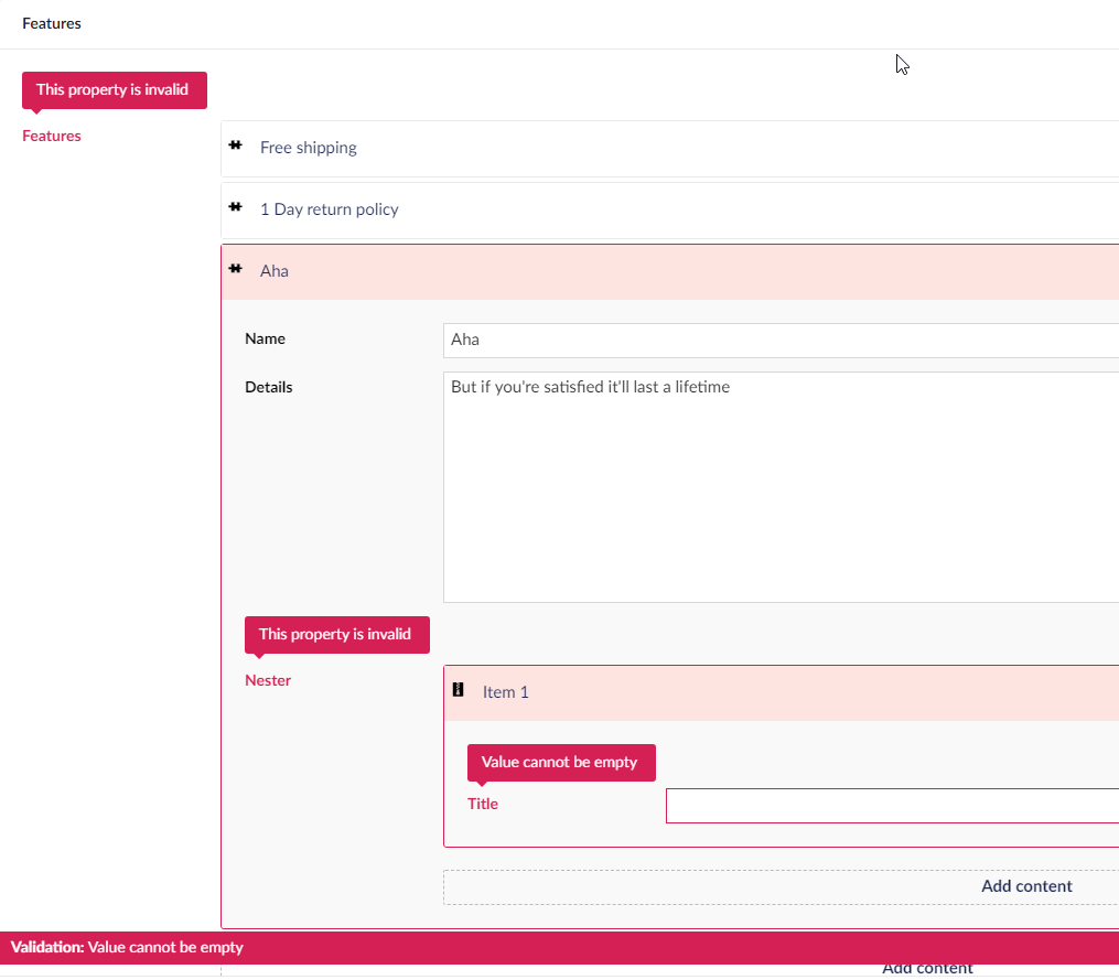 Mandatory fields in nested content not marked as required in 8.7.0 · Issue #8963 · umbraco ...