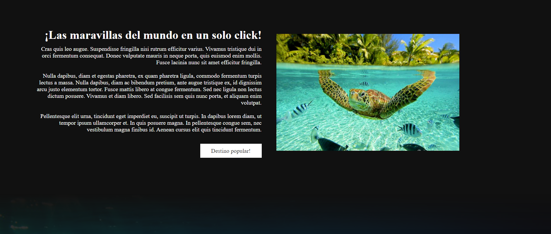 GitHub - agalloa/Maqueta-agencia-viajes: Maquetación de un sitio web de una agencia de viajes ...