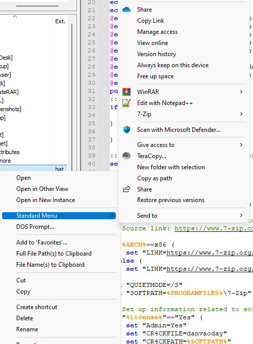 [Win 11, NP++ 8.5.1] Explorer contextmenuitem "Edit with Notepad++" is ...