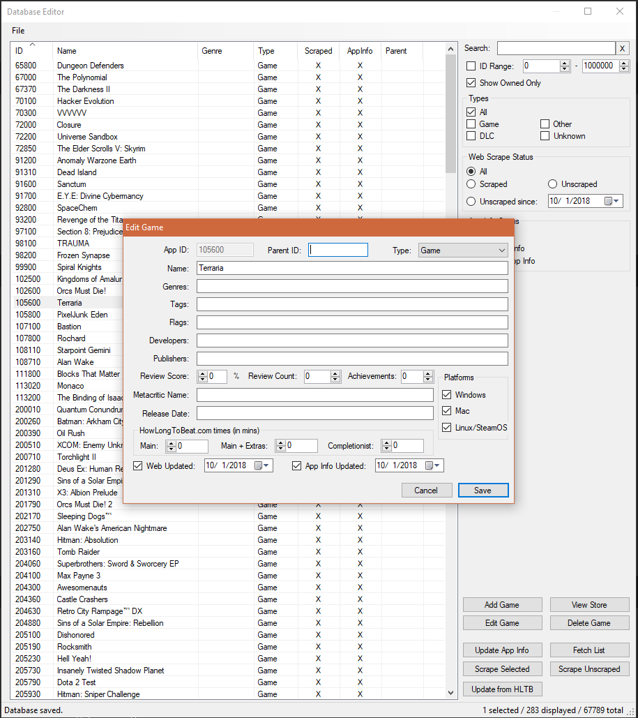 Scraping not successful on all games · Issue #68 · Depressurizer/Depressurizer · GitHub