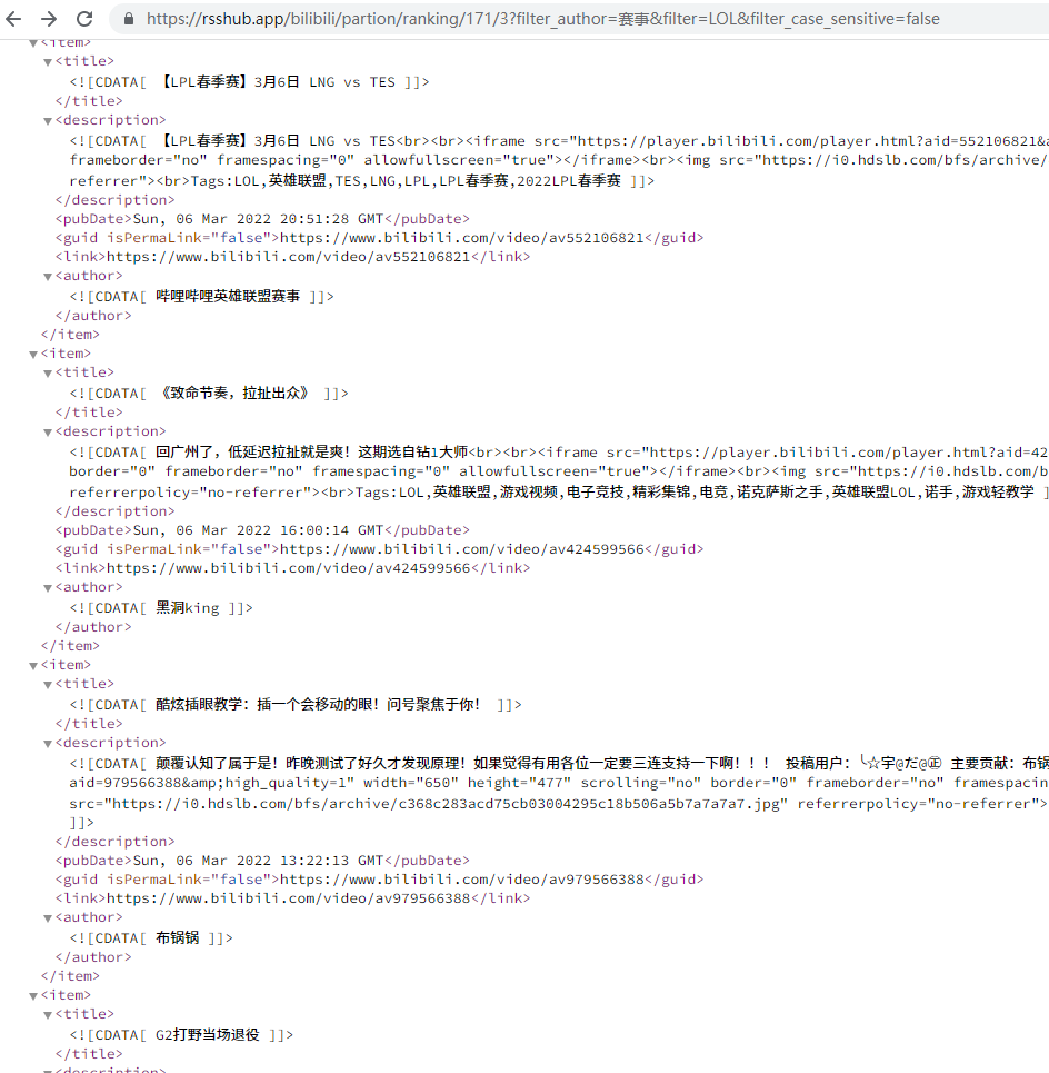 过滤参数 filter_author 和 filter 一起使用时似乎存在问题 · Issue #9269 · DIYgod/RSSHub · GitHub