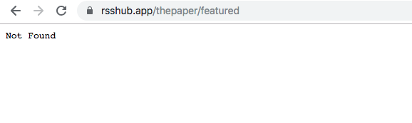 Add 澎湃新闻 - 首页头条 by HenryQW · Pull Request #672 · DIYgod/RSSHub · GitHub