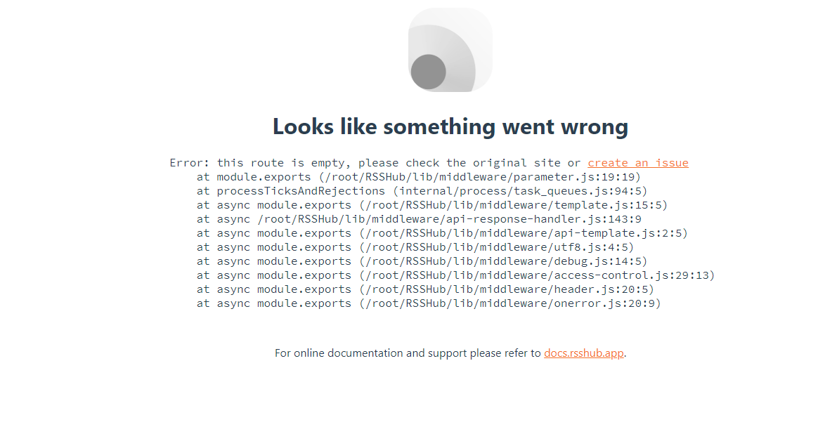 国家卫健委的疫情通报报错 · Issue #3834 · DIYgod/RSSHub · GitHub