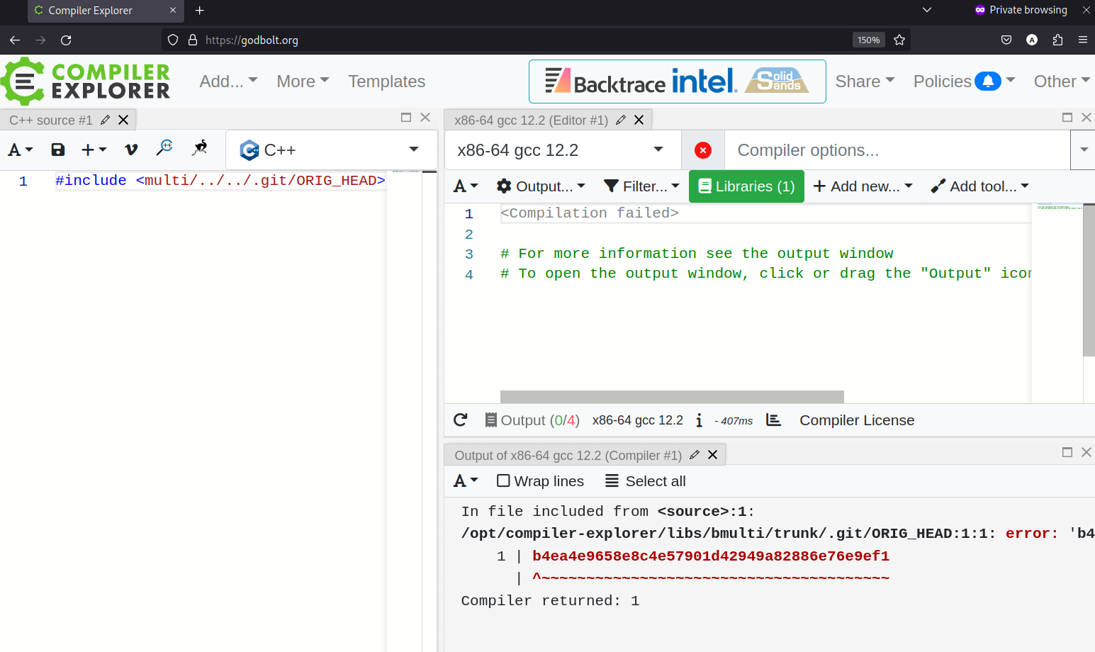 [BUG]: newer versions of a library not pulled · Issue #4813 · compiler-explorer/compiler ...